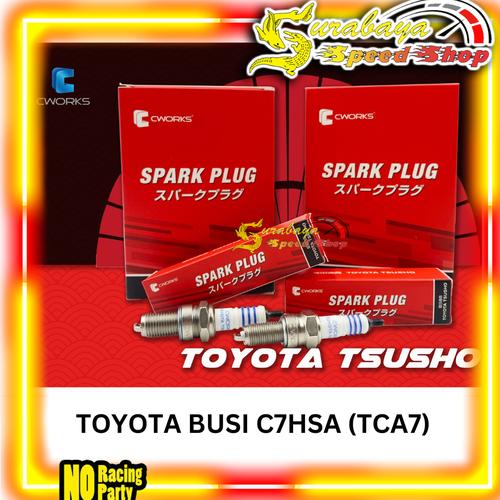 Jual Busi Cworks Toyota Tsusho Spark Plug Tipe C7HSA (TCA7) Astrea ...