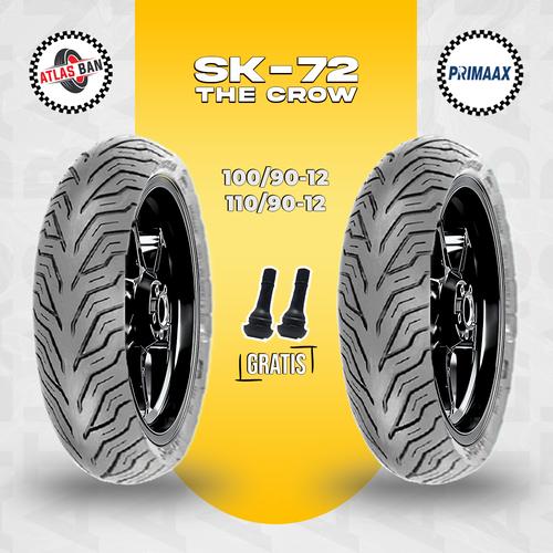 Promo Paket Ban Motor HONDA NEW SCOOPY PRIMAAX SK-72 100/90 - 110/90 ...