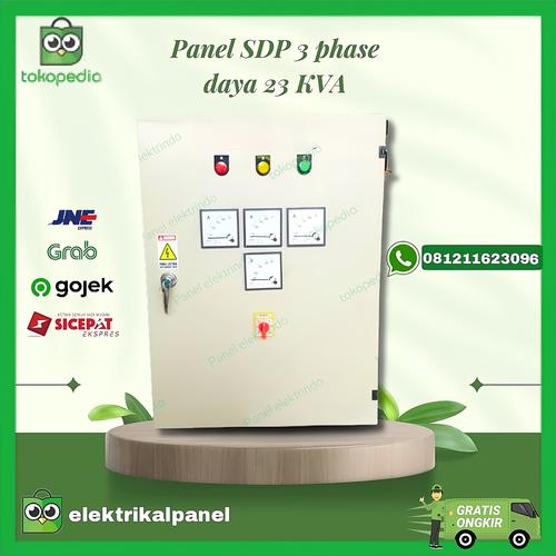 Jual Panel distribusi 3 phase daya 23 KVA / 23.000Watt custom - Kab ...