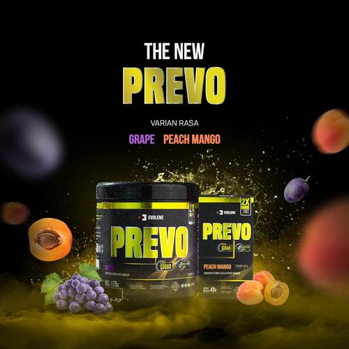 Jual Prevo Evolene Pre Workout 25 Sachet 7 Sachet Power Stamina - Grape ...