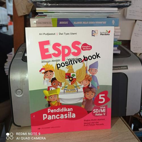 Jual esps pendidikan pancasila sd kelas 5 kurikulum merdeka ari pudjiastuti erlangga - Jakarta ...