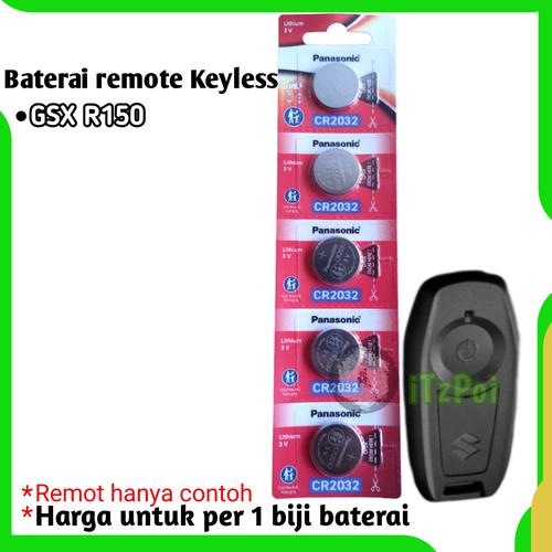 Jual Baterai remote motor Suzuki GSX R150 Batre remot keyless GSX R150 ...