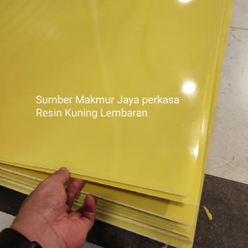 Jual Epoxy Sheet Fiberglass G11 / Resin Kuning Lembaran 2mm x 50cm x ...