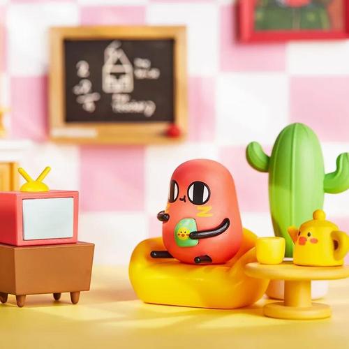 Jual Red Bean Home Scene Blind Box Toys Mystery Box Mistery Figure ...