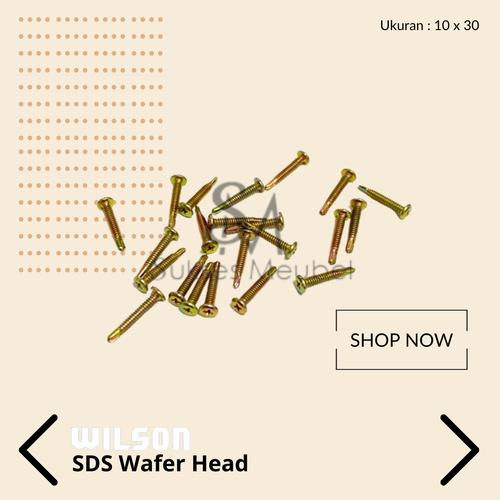 Jual SDS WAFER HEAD 10X30 - WILSON (PAK) / SEKRUP WAFER HEAD WILSON ...