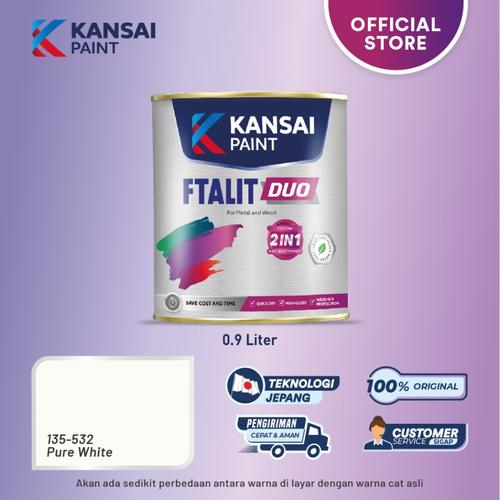 Jual FTALIT DUO - Cat Besi 2-in-1: Anti Karat dan Cat Akhir - PURE ...