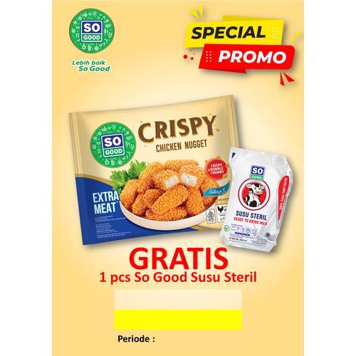 Jual So Good Crispy Chicken Nugget/ Crispy Bubble Crumb 400G - Kota ...