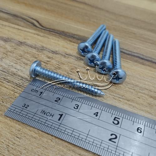 Jual SEKRUP SKRUP PH PAB 10X1 1/2 PANJANG 4CM P+AB TAPPING TAPING 10 X ...
