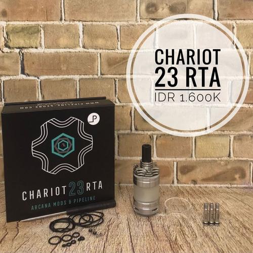 Jual Chariot 23 RTA by Arcana Mods X Pipeline - Jakarta Pusat - Cikini Vape | Tokopedia