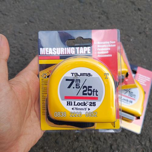 Jual Meteran Roll 7.5 Meter Merk TAJIMA - Made In Japan - Jakarta Utara ...