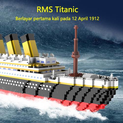 Promo Building Blocks RMS Titanic Mainan Bricks DIY Kapal Pesiar ...