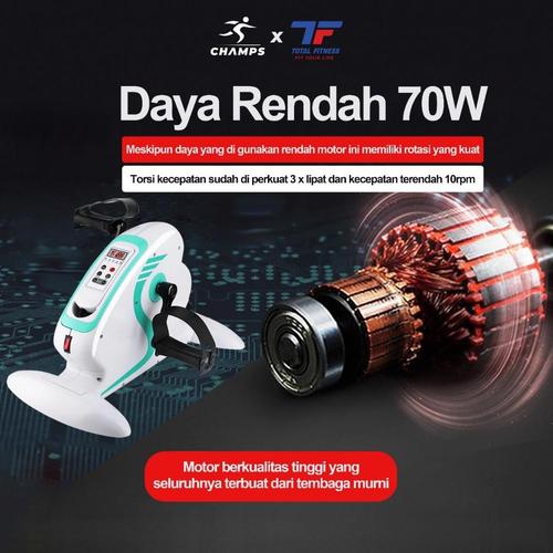 Jual Champs Sepeda Statis Terapi Untuk Kaki Tangan Stroke Alat Terapi ...