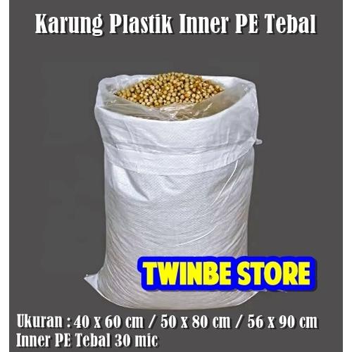 Jual Karung Plastik Packing Tepung Gula Beras Jagung Kopi Tebal Jumbo ...
