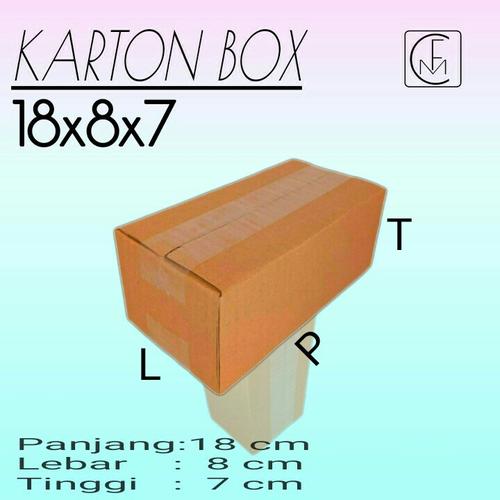 Jual kardus kecil uk 18x8x7 kardus mini kardus polos - Kab. Bekasi ...