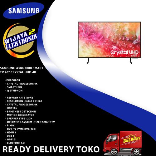 Jual Led TV Samsung DU7000 Series 43 - 85 inch SMART TV New 2024 ...