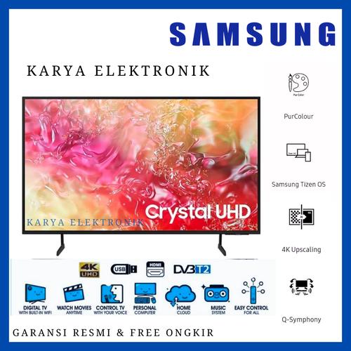 Jual SAMSUNG 43DU7000 SMART TV UHD 4K 2024 DU7000 43" UA43DU7000KXXD ...