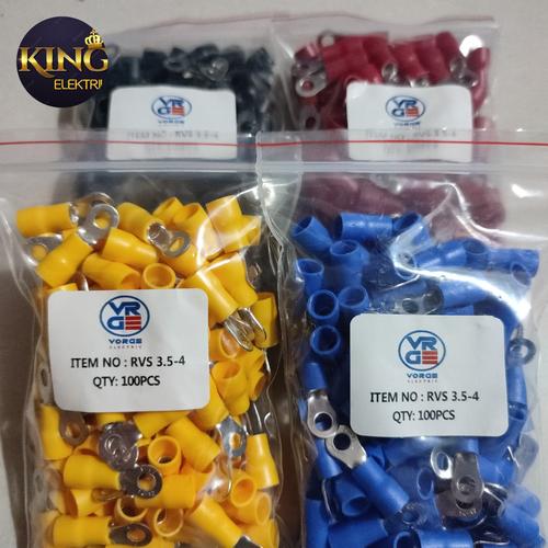 Jual Skun kabel O ring RVS-3.5-4 Scun cable RVS3.5-4 dengan isolasi ...