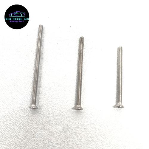 Jual Baut Tamiya Countersunk Countersink Stainless Steel - 20 MM ...