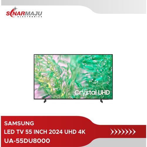 Jual LED TV SAMSUNG 55 INCH UHD 4K 2024 UA-55DU8000 - Kota Bandung ...