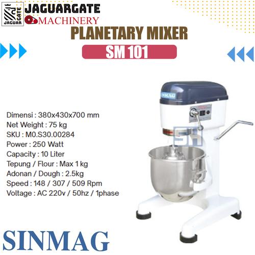 Jual PLANETARI MIXER SINMAG SM-101 / SM-201 / SM-401 ORIGINAL TAIWAN ...