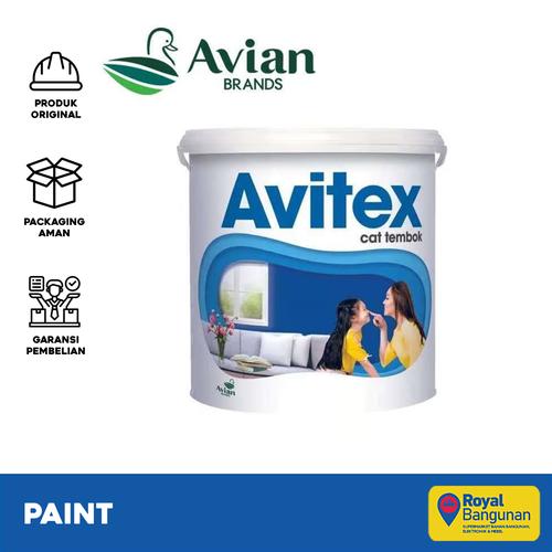 Jual AVIAN AVITEX 25KG SW CAT TEMBOK INTERIOR ALL VARIANT - Super White ...