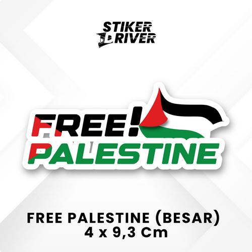 Jual STIKER / STICKER FREE PALESTINE BESAR / KECIL MOTOR MOBIL HELM ...