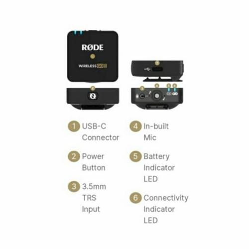 Jual Rode Wireless Go Ii Compact Digital Wireless Microphone System ...