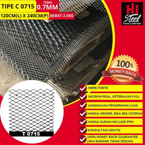 Jual Expanded Metal Besi Tipe T 0715 - 120cm x 240cm - Kab. Bogor - Hi ...