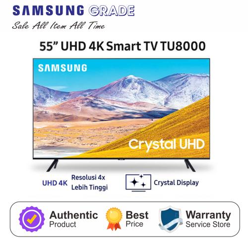 Jual SAMSUNG Smart TV 55" Crystal UHD 4K TU8000 (2020) - UA55TU8000 - Kota Semarang - Samsung ...