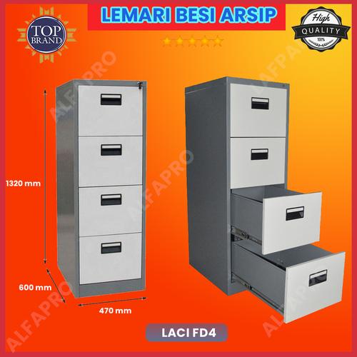 Jual Filling Cabinet 4 Laci Filling Cabinet Besi 4 Susun Lemari Cabinet - MT FD 4, Rakit - Kota ...
