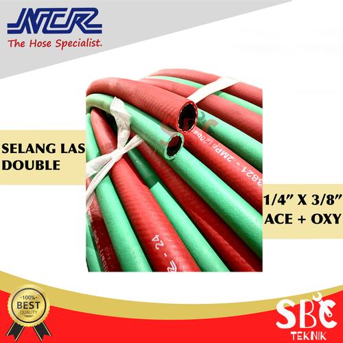 Jual NCR Selang Blender Las Double 1/4" x 3/8" Inch Oxygen Acetylene ...