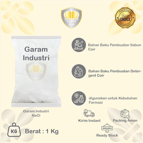 Jual Garam Industri 1 Kg/ NaCl 1 Kg/ Garam Australia 1 Kg/ Garam Kasar ...