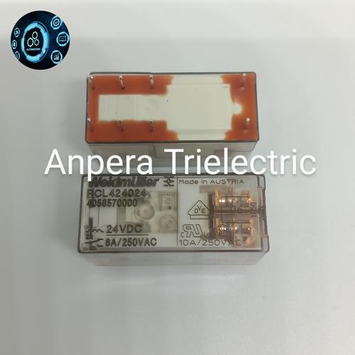 Jual Weidmuller RCL424024 Relay 24vdc Ser.4058570000 Weidmuller ...