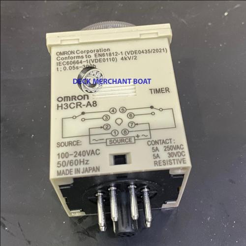 Jual TIMER OMRON H3CR-A8 MULTIVOLT 220V AC/DC - SOCKET - Jakarta ...