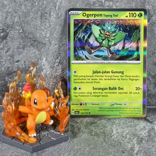 Jual Ogerpon Topeng Teal Holo - Kartu Pokemon Indonesia - Kota Semarang ...