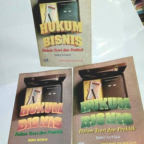 Jual Hukum Bisnis dalam Teori dan Praktek Vol 1-2-3 Pengarang: Munir ...
