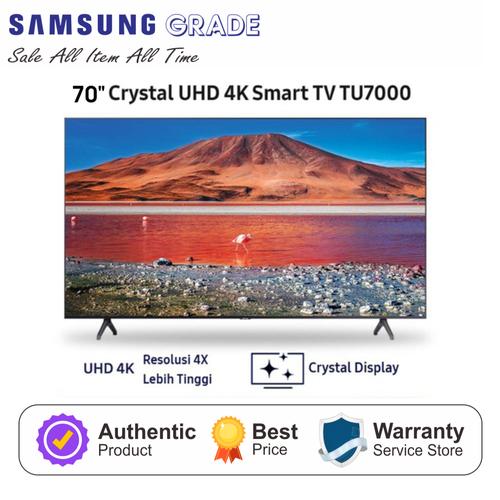Jual SAMSUNG 70" TU7000 Crystal UHD 4K Smart TV (2020) - UA70TU7000K ...