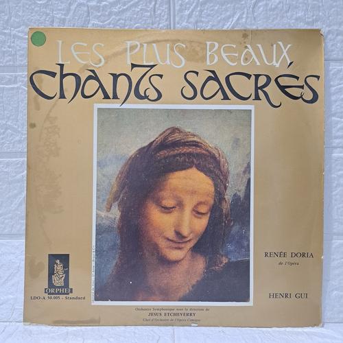 Promo Renee Doria, Henri Gui – Chants Sacres /Piringan Hitam 10 /Vinyl ...