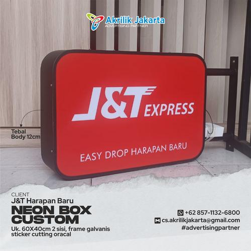 Jual Neon Box 60 X 40cm 2 sisi full akrilik - Jakarta Timur - Neon box ...