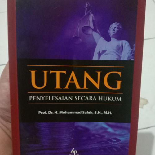 Jual BUKU UTANG PENYELESAIAN SECARA HUKUM - Jakarta Pusat - YENICHA ...