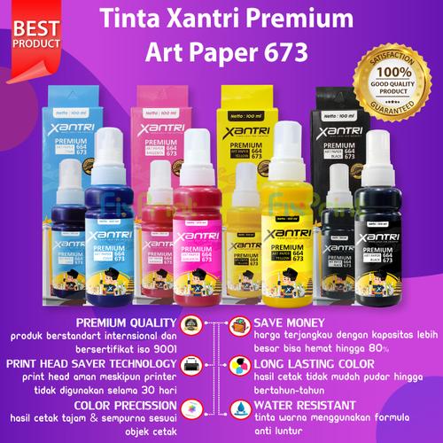 Jual 1 SET 6 Warna Tinta Art Paper Epson 100ml ArtPaper Printer Epson ...