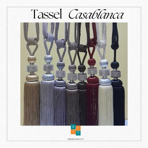 Jual TASSEL NEW CASABLANCA - TALI GORDEN RUMBAI CRYSTAL PREMIUM ...