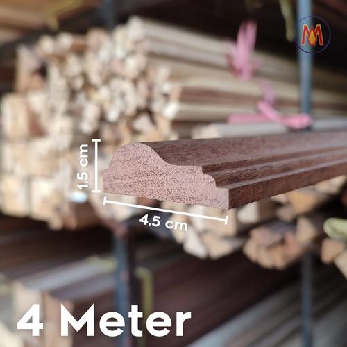Jual LD-39K LIS PROFIL KAYU Kamper & Meranti Wall Moulding Wainscoting ...