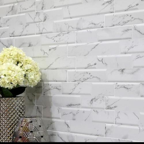 Jual Roman Keramik Dinding Interlock GL638062 dTrento Carrara Grade A ...