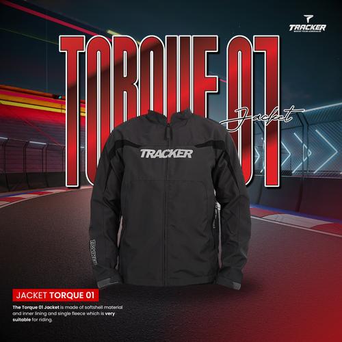Jual Jaket Riding Motor Pria Tracker Series Torque 01 - Merah, M - Kab ...