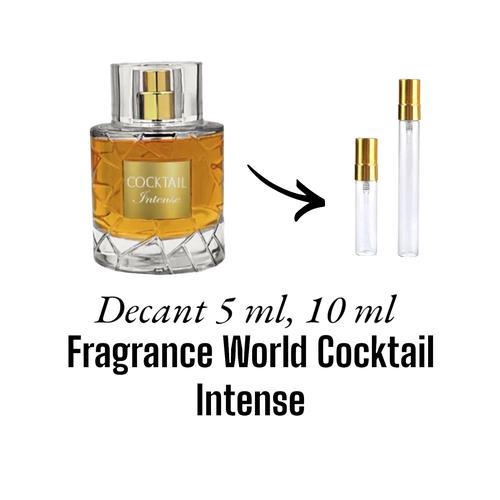 Jual Decant Fragrance World Cocktail Intense for Unisex Eau De Parfum ...