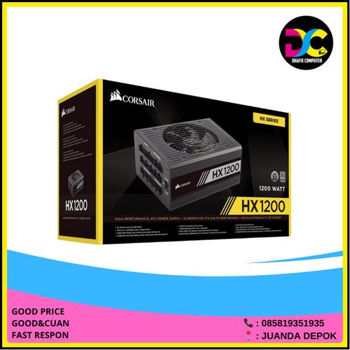 Promo Corsair HX1200 Platinum 1200 Watt Power Supply PSU HX 1200 ...