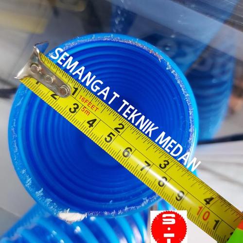 Jual Selang Hisap Isap Spiral Biru Pompa Irigasi Air Pump 3" 3 Inch ...