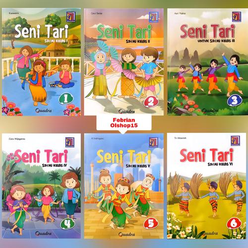 Jual BUKU SENI TARI SD/MI KELAS 1 2 3 4 5 6 KURIKULUM MERDEKA QUADRA - SENI TARI 3 - Kota Bekasi ...