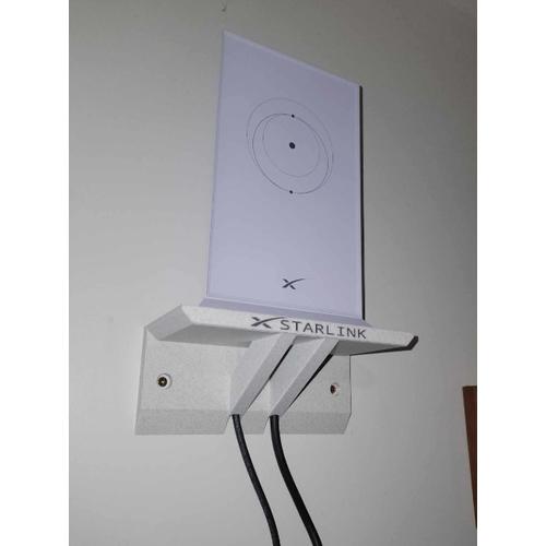 Jual Starlink router Bracket holder Wall Mount Tembok modem Wadah ...